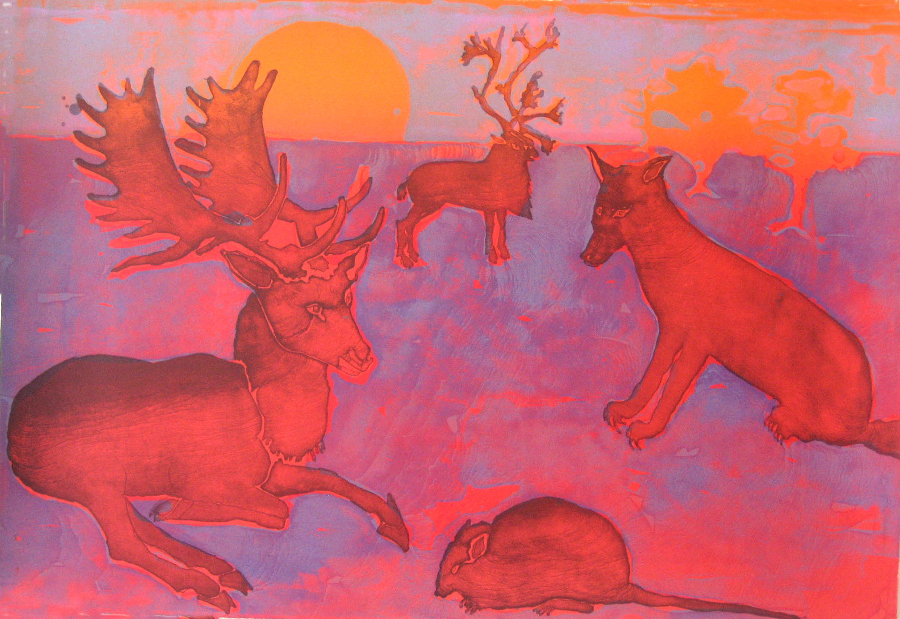 compass galleryElspeth Lamb - A Scots Quair - stone lithograph ...